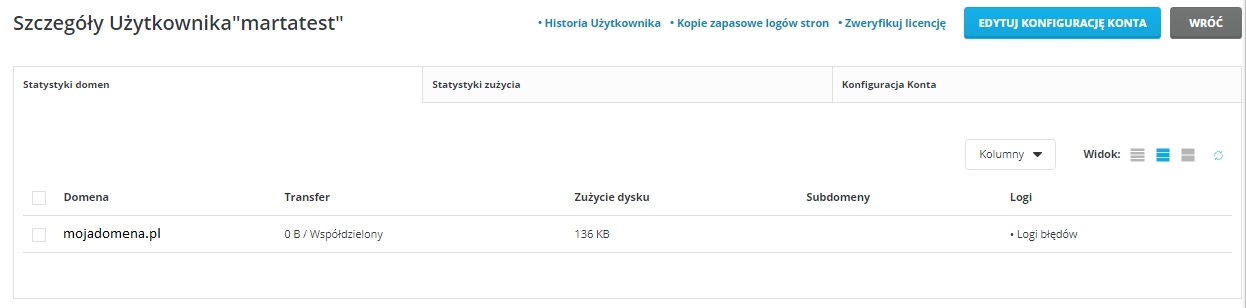 Directadmin: Jak sprawdzić statystyki oraz logi strony? – Baza wiedzy